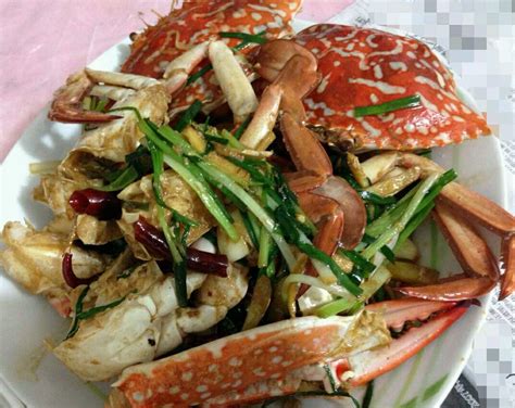 姜葱炒花蟹图片 椒盐排骨图片 蒜香排骨图片 第7页 大山谷图库