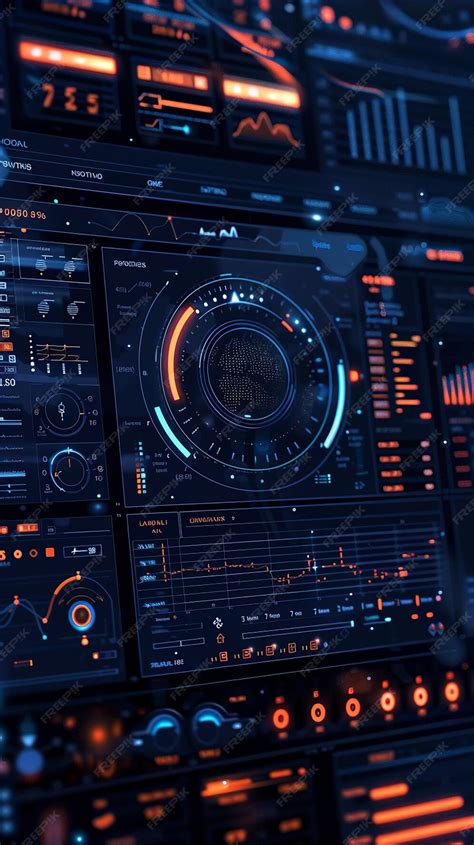 Aipowered Data Visualization Tool Sleek Interface Premium Ai Generated Image