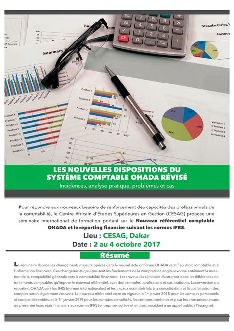 OHADA OHADA SENEGAL Séminaire sur les nouvelles dispositions