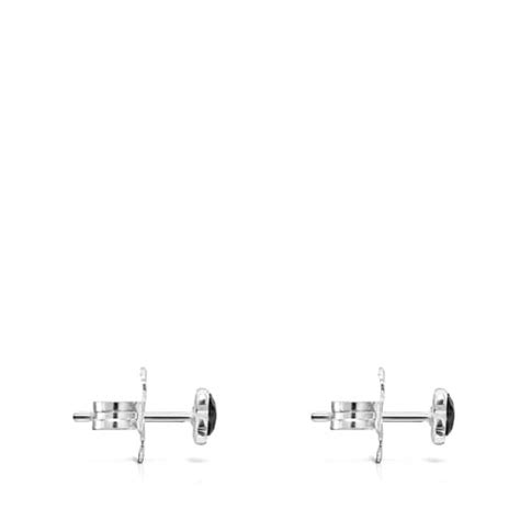 Pendientes de plata con ónix TOUS Mini Onix TOUS
