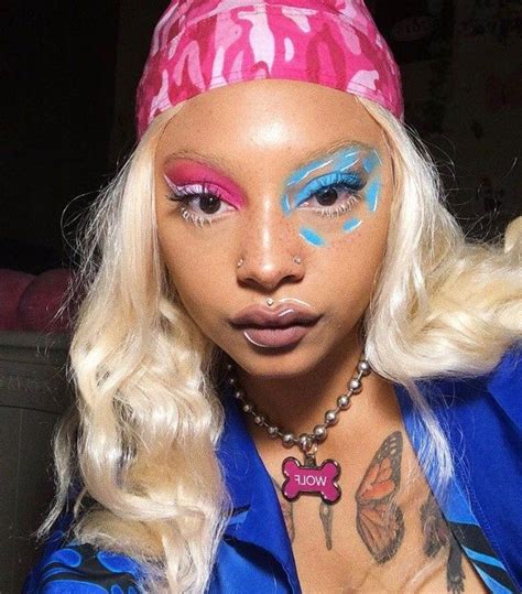 Barbiiesosa Hair Makeup Colorful Makeup Makeup Inspiration