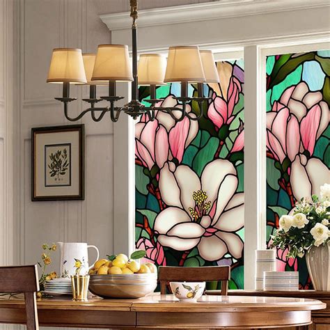 1 Sheet Window Privacy Film Frosted Glass Film For Doors Static Cling