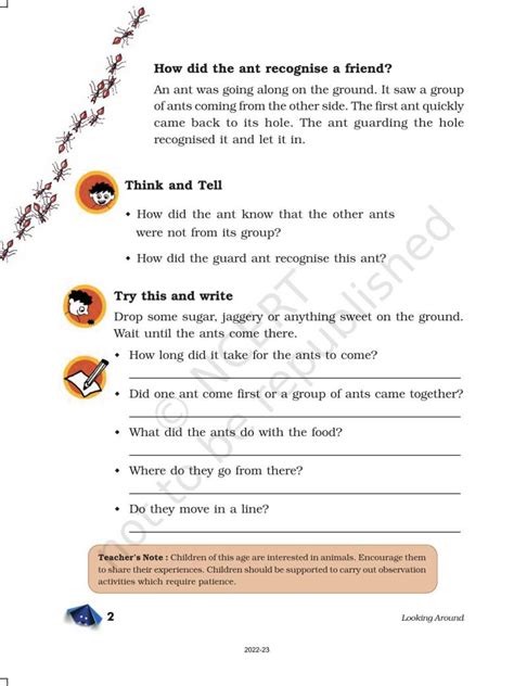 Ncert Book For Class 5 Evs Chapter 1 Super Senses Indcareer Schools