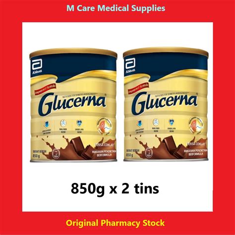Glucerna Chocolate 850G X 2 TINS Shopee Malaysia