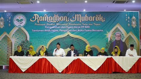 NMI Selenggarakan Pengukuhan Dan Rapat Kerja Pengurus Pusat Dan