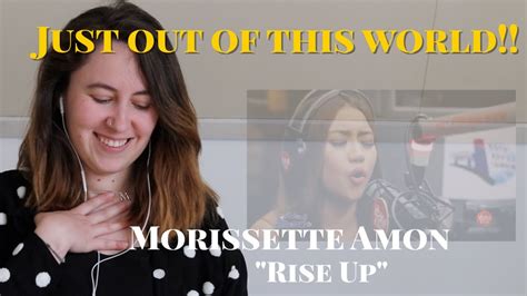 Morissette Amon Rise Up Reaction Video Youtube