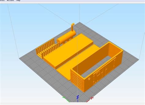 Electric Diesel Generator Generator 3d Model 3d Printable Cgtrader