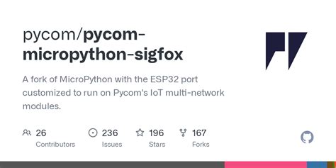 Github Pycompycom Micropython Sigfox A Fork Of Micropython With The Esp32 Port Customized To