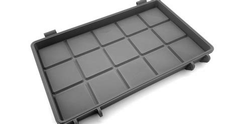 Rugged Gridfinity Box Lid With Trimmed Insert 5x3 Remix By Ceebee