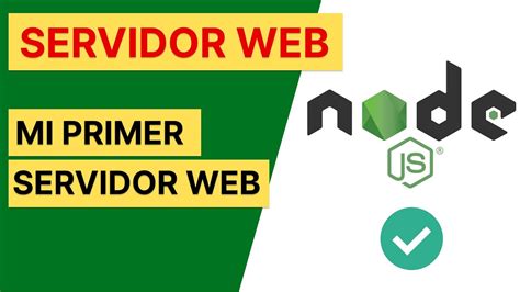 N° 18 Mi Primer Servidor Web Con Curso De Nodejs Youtube
