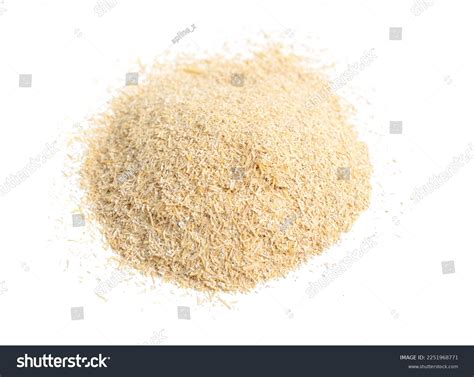 Oats Millers Bran Isolated On White Stock Photo 2251968771 Shutterstock