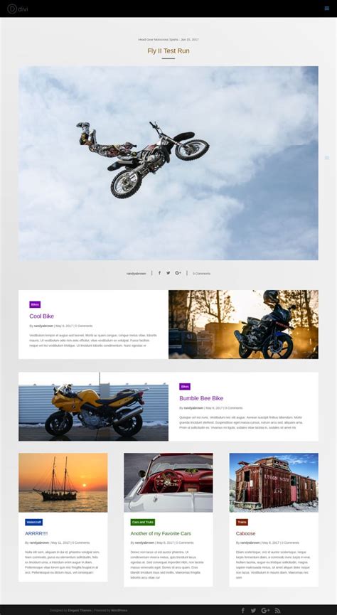 Divi Plugin Highlight Divi Blog Extras