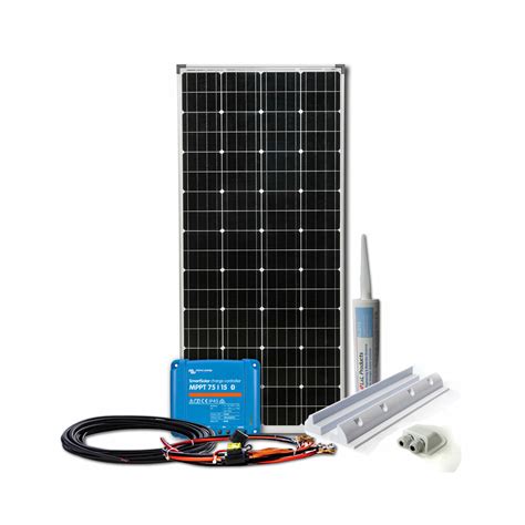180W Mono HV Wohnmobil Solaranlage Victron MPPT HXH