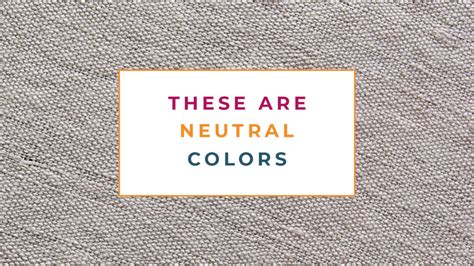 What Is A Neutral Color In Fashion The Creative Curator