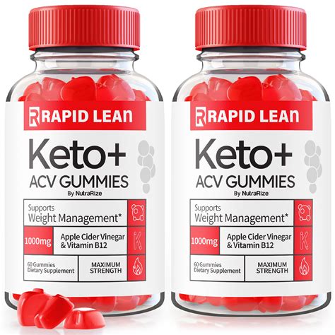 Nutrarize Rapid Lean Keto Acv Gummies Rizelabs