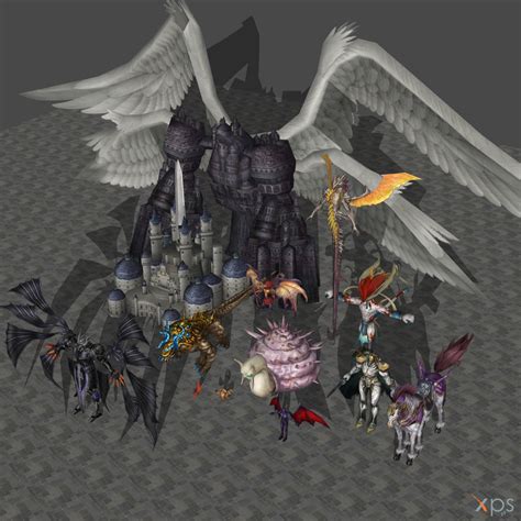 DFFOO Creatures Pack 2 By RyuAensland On DeviantArt