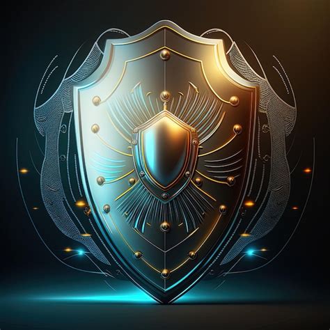 Premium Ai Image Illustrations Of Shield Protection