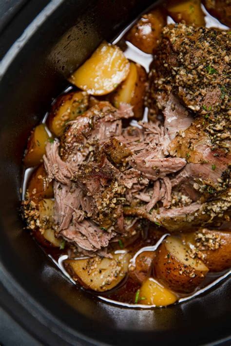 Leg Of Lamb In Slow Cooker With Potatoes At Linda Hatten Blog
