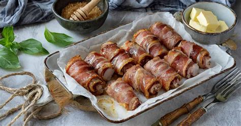 Bacon Wrapped Smokies With Brown Sugar And Butter Happy Baking Days