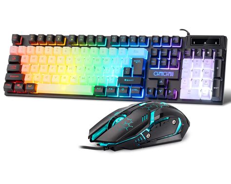 Chonchow Usb Wired Keyboad And Mouse Combo Full Size