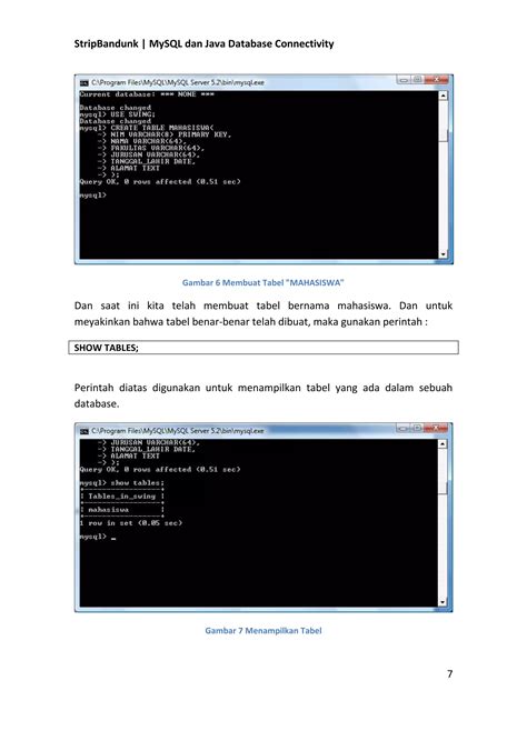 My Sql Dan Java Database Connectivity Pdf