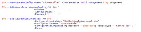 It Proctology Xendesktop Dsc Resource And The Azure Dsc Vm Extension