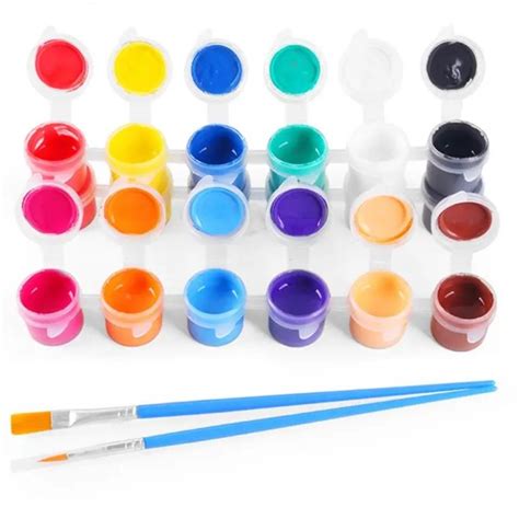 Jual MIGUNANI Cat Akrilik 1 Set Cat Lukis Akrilik Acrylic Paint