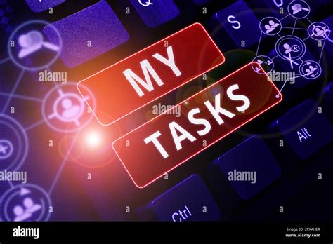 Handwriting Text My Tasks Business Approach Assigned Piece Of Work Often To Be Finished Within