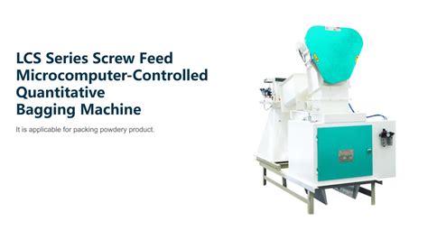 Automatic Screw Feed Microcomputer Controlled Quantitative Electronic Packing Scale For Flour
