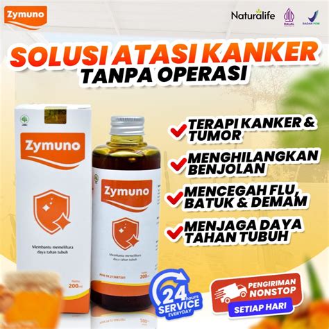 Jual ZYMUNO Solusi Atasi Kanker Tumor Benjolan Pada Tubuh Madu Herbal Multivitamin Cegah