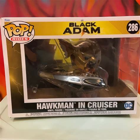 Funko Other Black Adam Hawkman In Cruiser Dc Funko Pops Poshmark