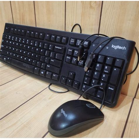 Jual Keyboard Mouse Logitech Usb Original Shopee Indonesia