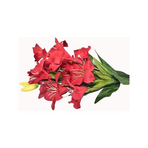 Buy Fourwalls Artificial Decorations Lily Flower Bunch For Home Decor