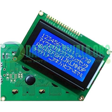 Blue Color 1604a Lcd 16x4 Lcd Display 1604 Lcd Display In Pakistan