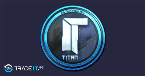 Sticker Titan Foil Cologne Tradeit