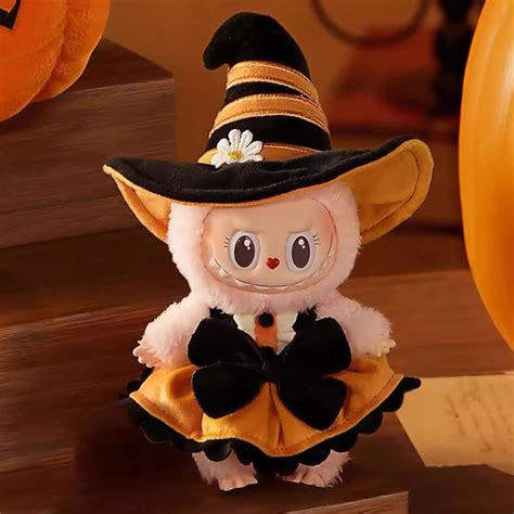 （authentic）labubu Mokoko Magics Of Pumpkins Plush Series Figure Toys
