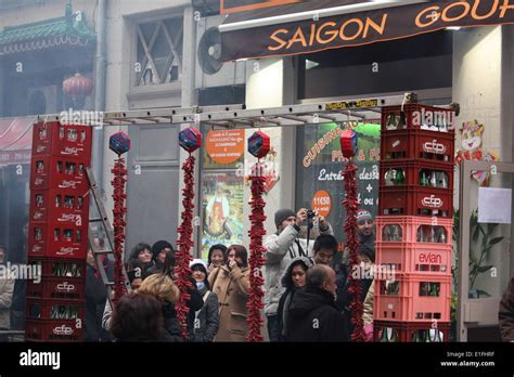 Chinese Community In Lyon Celebrates The Chinese New Year Lyon Rhone