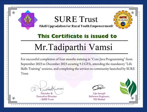 Vamsi Tadiparthi On Linkedin Corejava Javaprogramming Suretrust Gratitude