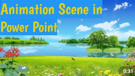 Create Animation Scene In Power Point Easysteps Tutorial Point Youtube