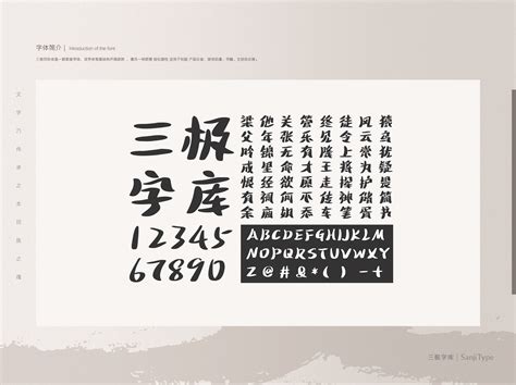 字体详情