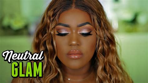 Neutral Glam Eyeshadow Makeup Tutorial Morphe 39s Youtube