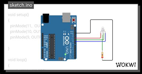 Rgb Wokwi Esp32 Stm32 Arduino Simulator