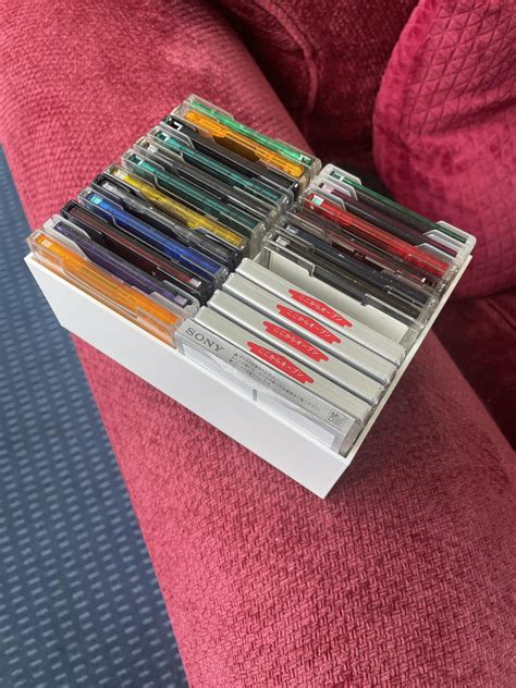 3d Printed A Storage Box Rminidisc