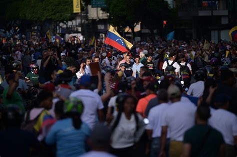 Maré Vermelha Onda Branca Chavismo E Oposição Abrem Campanha Na