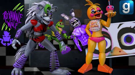 Glam Rocks VS Toys Freddy And Bonnie S House Part 10 YouTube