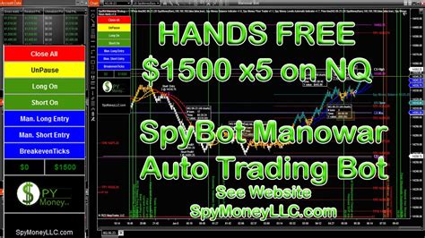 1500 Each On 5 Funded Accounts Using Spybot Manowar Fully Automated