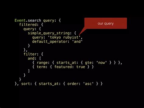 Finding The Right Stuff An Intro To Elasticsearch At Rugb