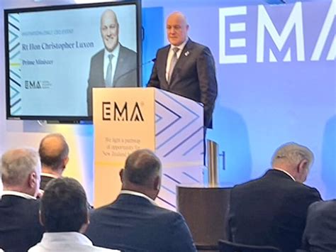 Great To Have The Prime Minister Christopher Luxon In Our Offices This