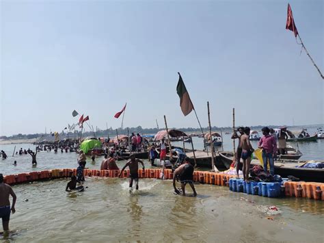 Triveni Sangam In Prayagraj Prayag Tourism