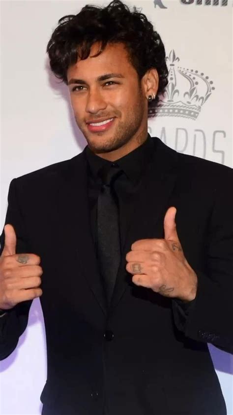 Neymar Jr Poses Before A Benefit Auction At Hotel Unique On June 22 Artofit